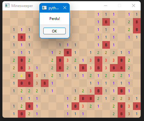 GitHub - tdameros/minesweeper