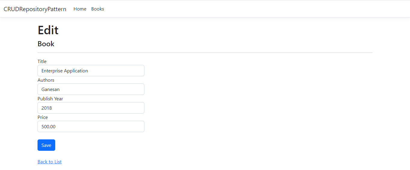 GitHub - javeriatabassum145/BookStoreCRUDRepositoryPattern