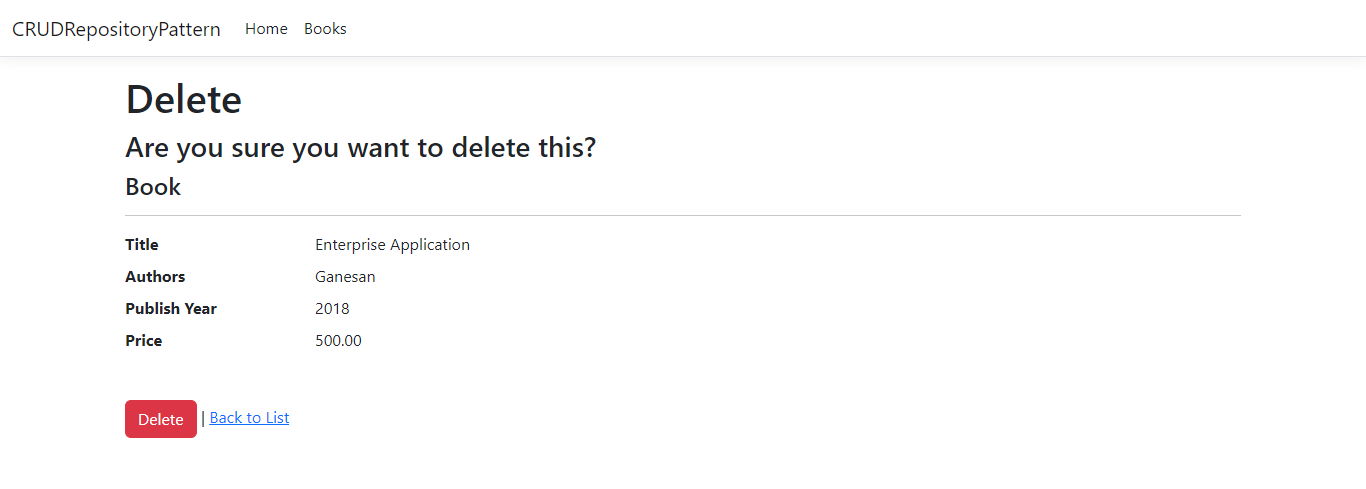 GitHub - javeriatabassum145/BookStoreCRUDRepositoryPattern