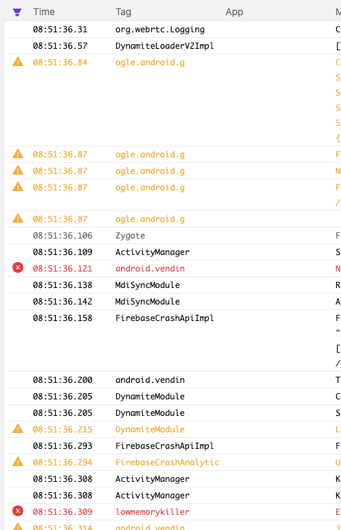 New Log plugin issues · Issue #2076 · facebook/flipper · GitHub