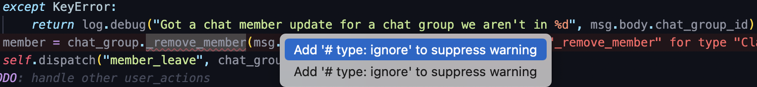 Quick fix option to implment a method if it's not implemented · Issue ...