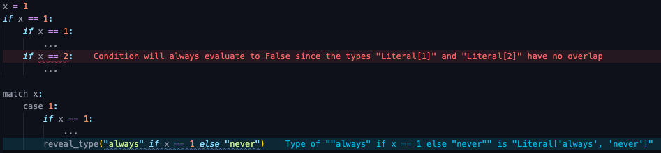 Extending comparisonAlwaysTrue to match comparisonAlwaysFalse in case with Literal · Issue #4107 ...