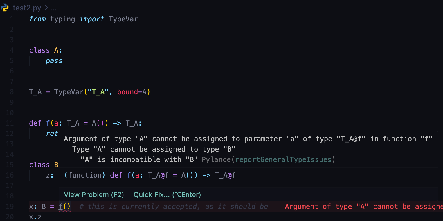 Mypy complains when passing a type variable to a generic class as a constructor argument · Issue ...