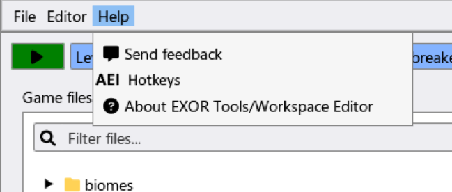 All editors - Show list of current hotkeys · Issue #203 · exorstudios/riftbreaker-tools · GitHub