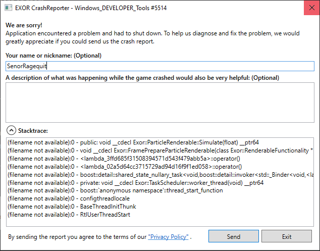 Crash - Fast switching effects · Issue #355 · exorstudios/riftbreaker-tools · GitHub