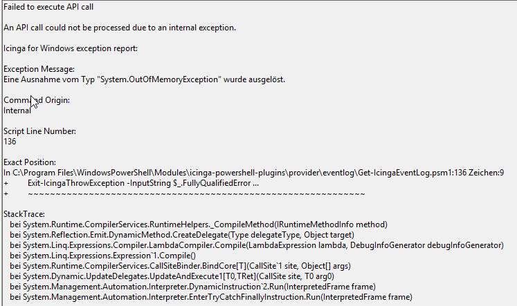 Optimize Icingaforwindowsmemory Causes High Load · Issue 491 · Icinga