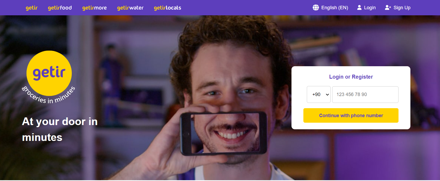 GitHub - hahusahin/html-css-js-getir-clone: This is the clone of Getir (famous delivery service ...