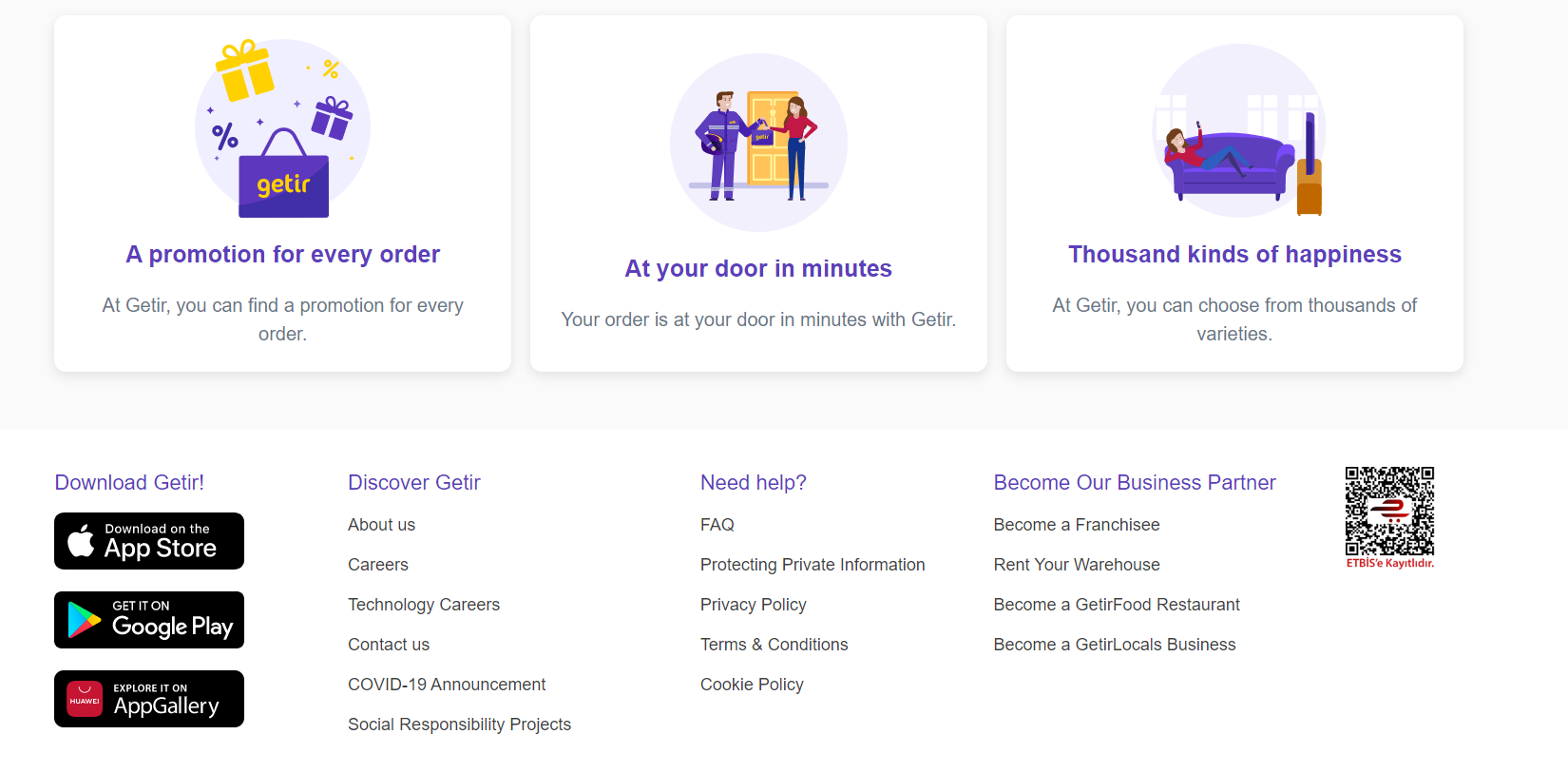 Github Hahusahin Html Css Js Getir Clone This Is The Clone Of Getir Famous Delivery Service