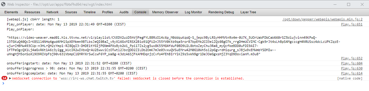 Chat on live stream doesn't work · Issue #11 · fgl27/smarttv-twitch · GitHub