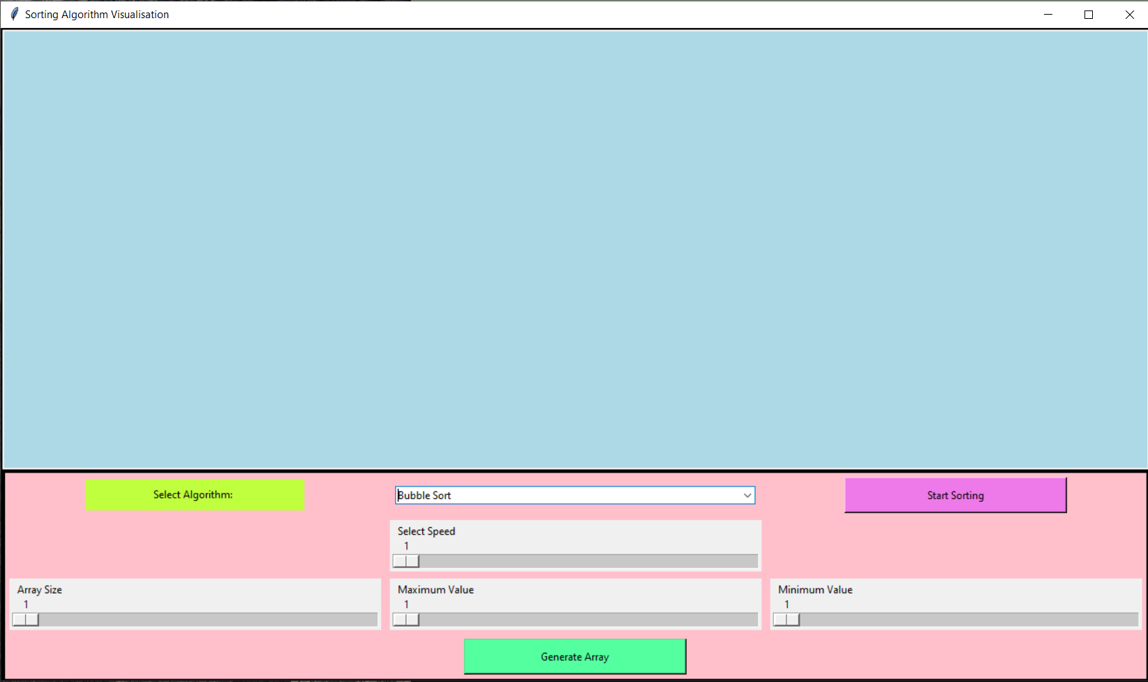 GitHub - Sarthak-Vijay/Sorting-Visualizer