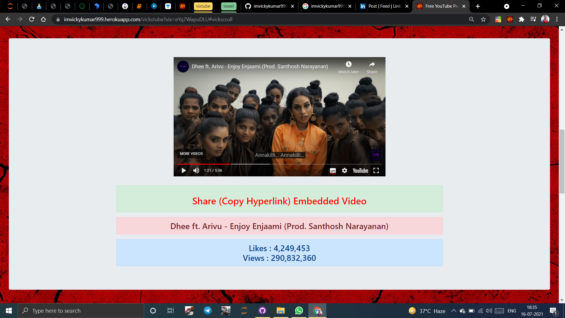 GitHub - imvickykumar999/imvickykumar999: ️ Download your favorite reels from here...