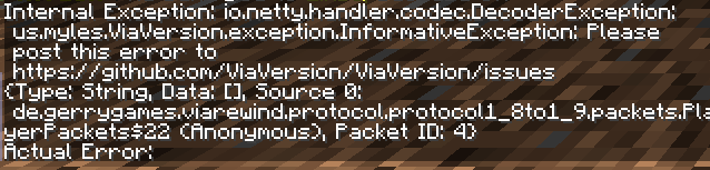 [1.8.9] · Issue #2269 · ViaVersion/ViaVersion · GitHub