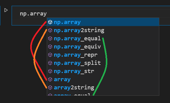 Jupyter IntelliSense contain error ICONS and duplicate content. · Issue ...