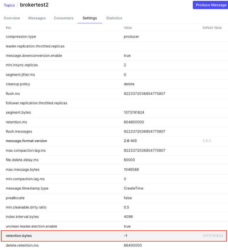 Kafka cluster level config doesn't work when creating a topic · Issue #4030 · provectus/kafka-ui ...