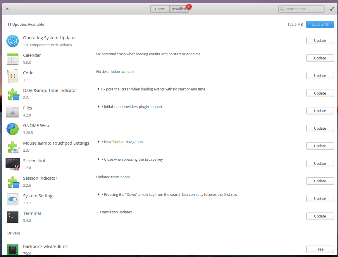 Formatting broken on Update Screen · Issue #1196 · elementary/appcenter · GitHub
