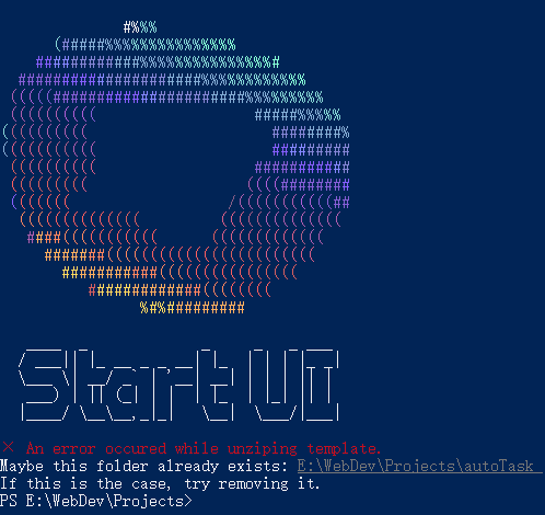 fail `npx create-start-ui --web myApp` on windows plaform powershell · Issue #13 · BearStudio ...