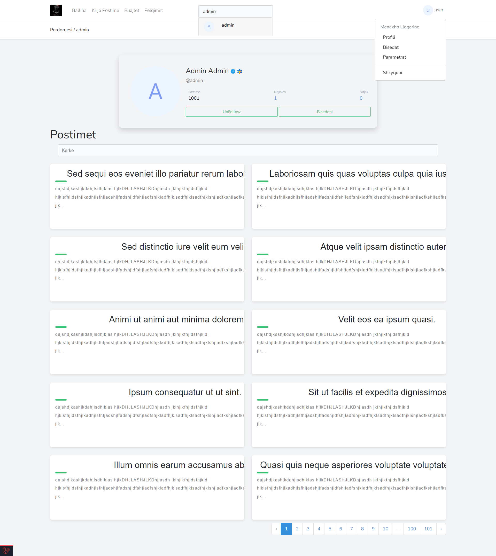 GitHub - AlpetGexha/Laravel-First-Project: My first project with Laravel - Network (Users, Posts ...