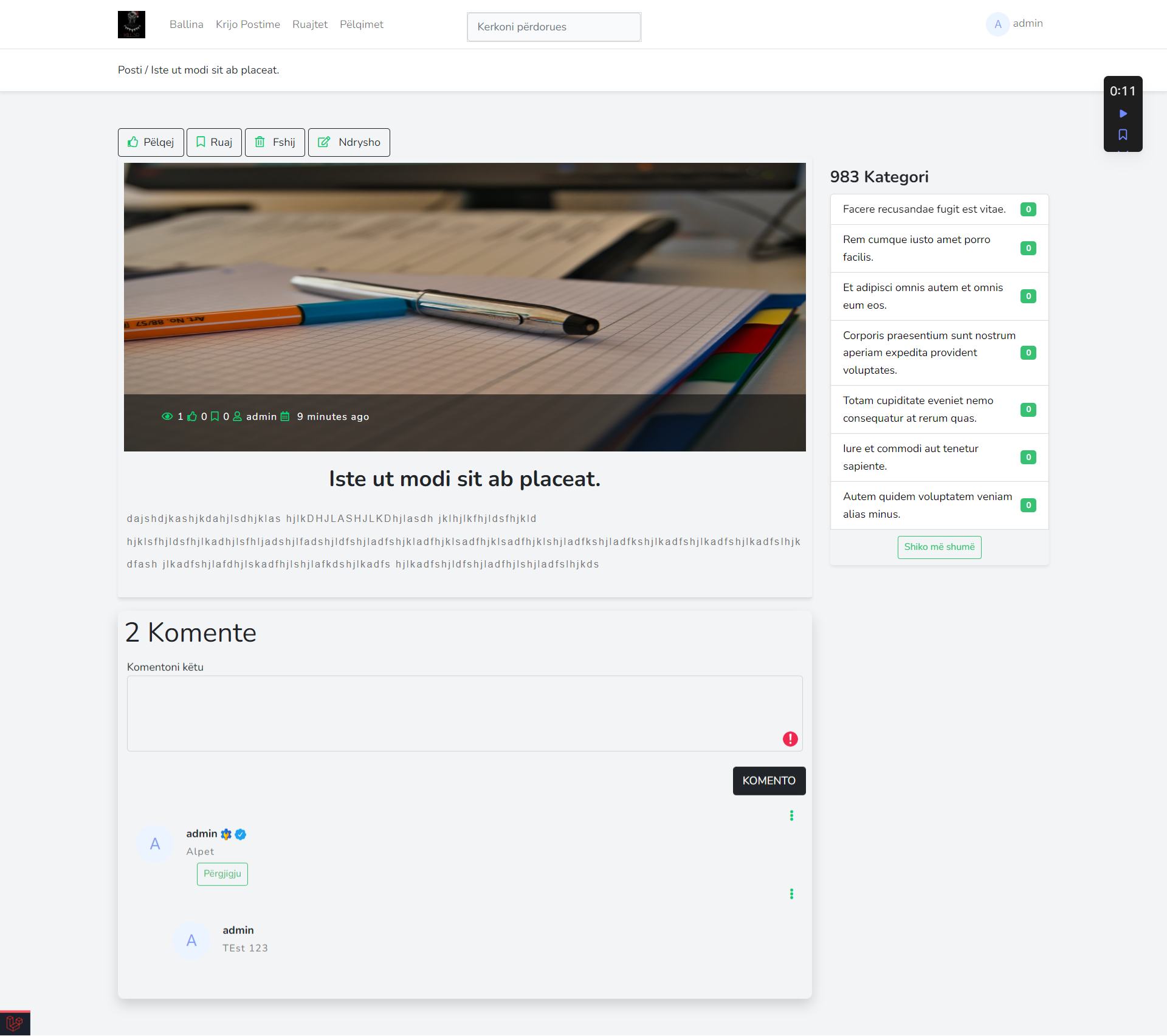 GitHub - AlpetGexha/Laravel-First-Project: My first project with Laravel - Network (Users, Posts ...