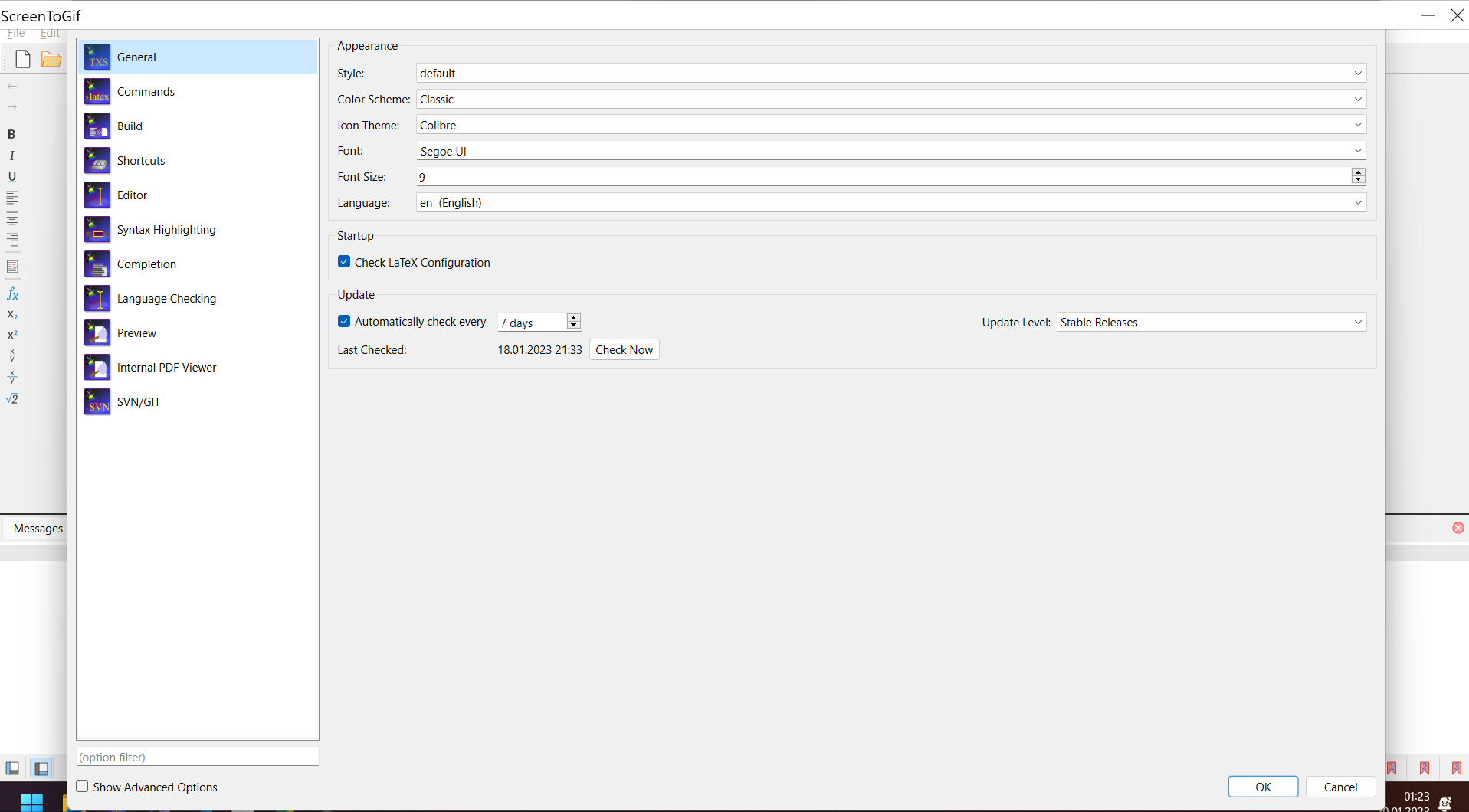 On win10 the save and cancel buttons are not visible. · Issue #995 · texstudio-org/texstudio ...
