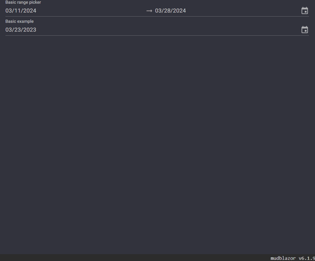 [Bug] DatePickers month stays highlighted after changing year · Issue #6348 · MudBlazor ...