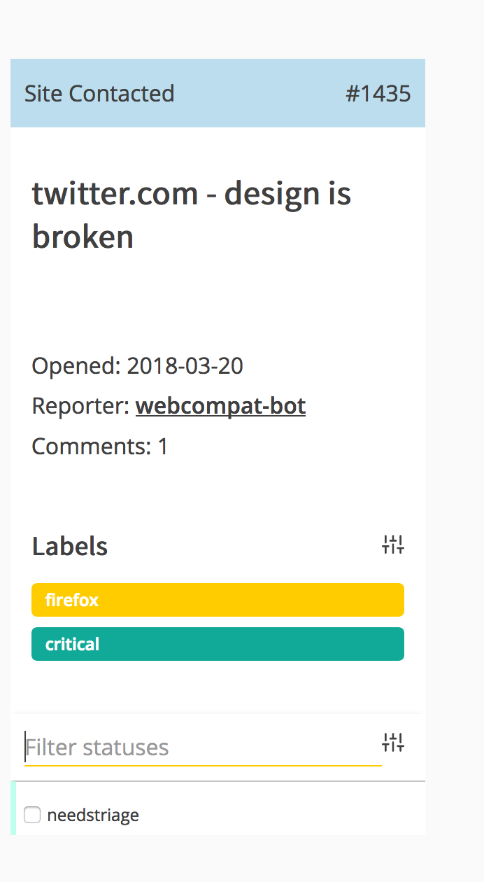 Scrolling overflow chops off milestones editor · Issue #2274 · webcompat/webcompat.com · GitHub