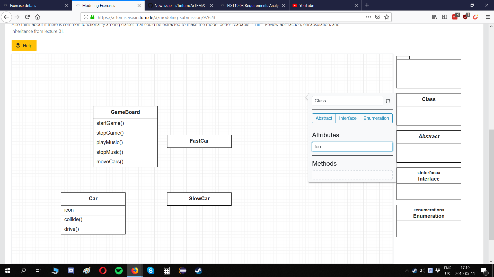 🐛 Deleting name of Classes in UML model editor · Issue #436 · ls1intum ...