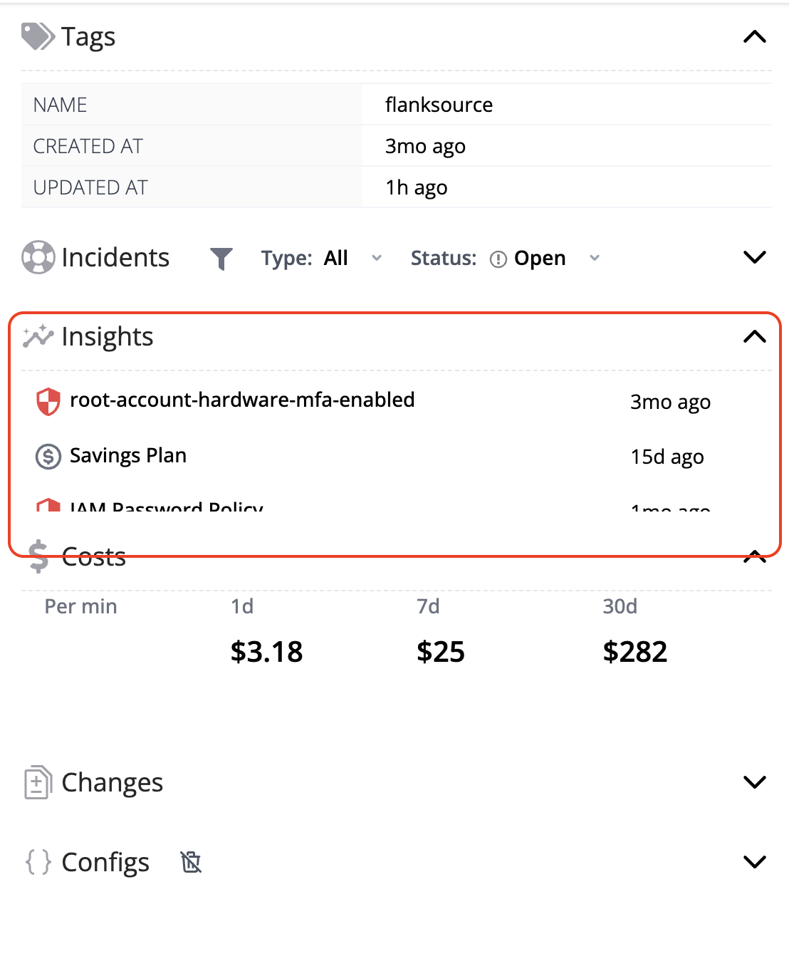 Add Config Insights for Individual Configs on the Config Page · Issue #911 · flanksource ...