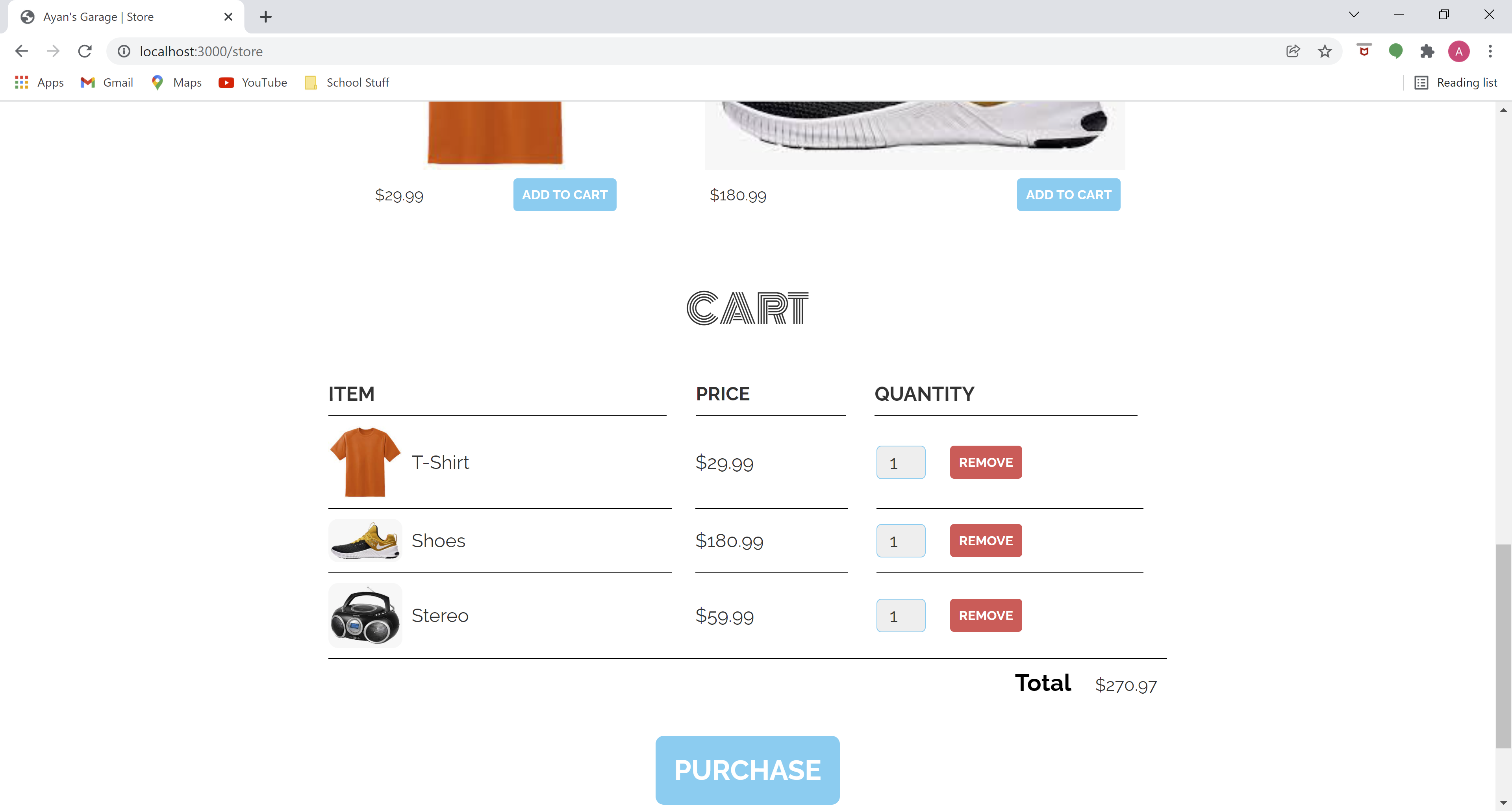 GitHub - ayanjdeka/EcommerceWebsite: Website that mimics an Ecommerce ...