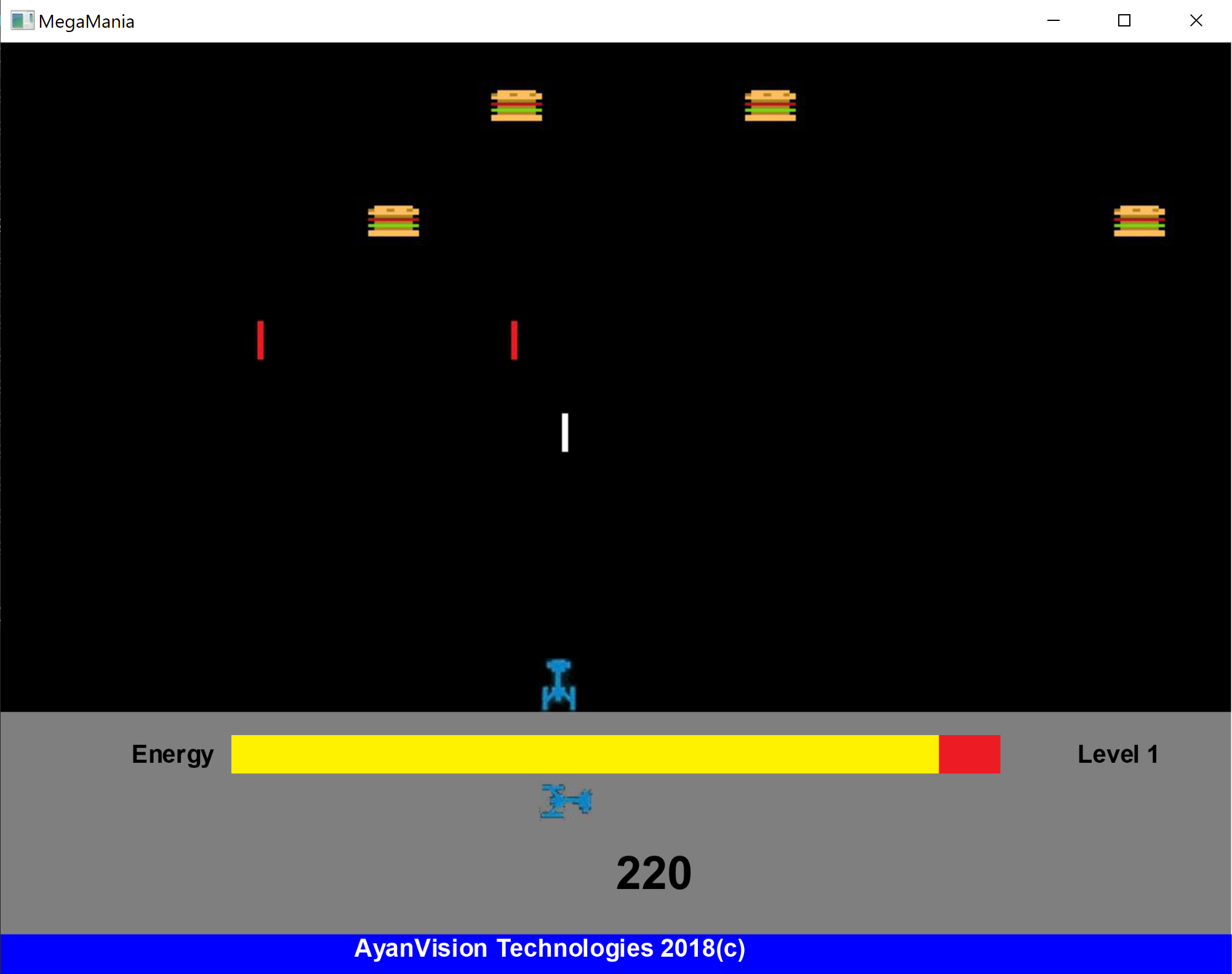 GitHub - ayanjdeka/Megamania: Mega Mania - Atari like video game built ...