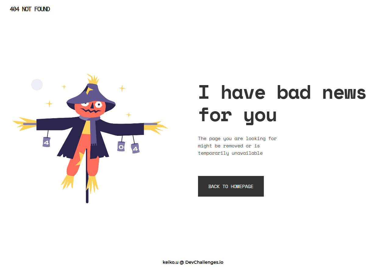 GitHub - jacobita1865/404NotFound: devchallenges.io