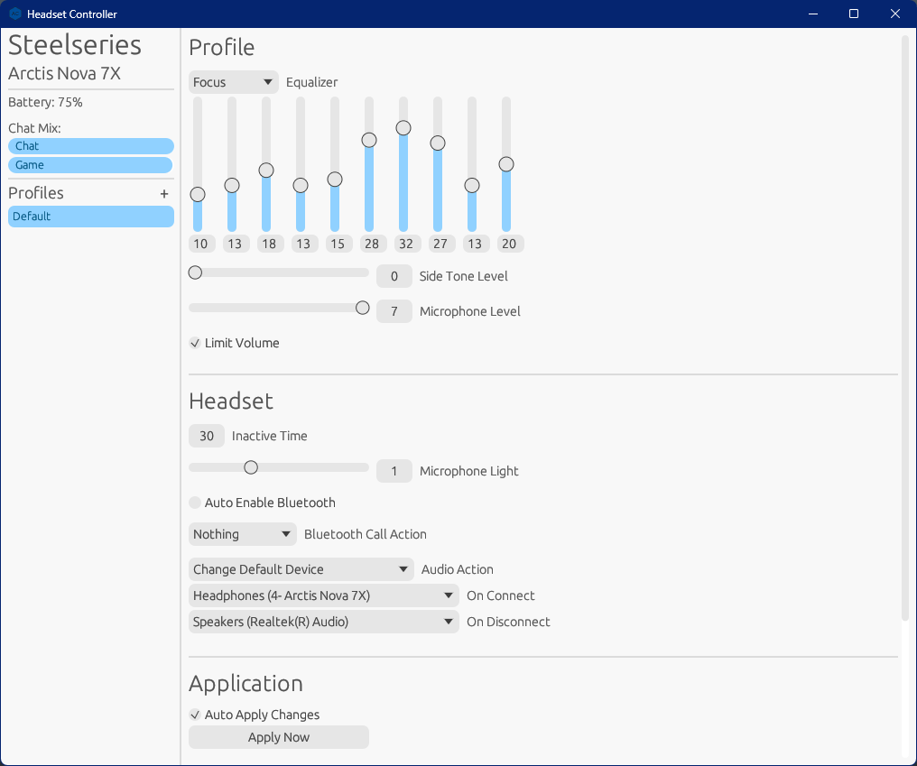 GitHub - sidit77/headset-controller: A cross-platform app to configure wireless headphones