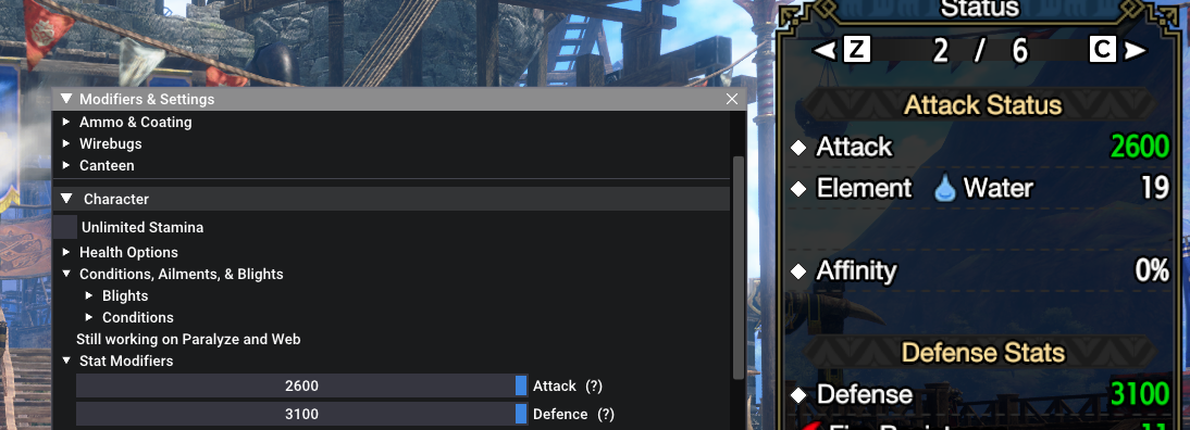 damage and defense modifiers not working · Issue #42 · Bimmr/Monster-Hunter-Rise-Reframework ...