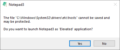 Support save as Administrator and create new window · Issue #3365 · rizonesoft/Notepad3 · GitHub