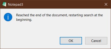 Add a "Wrap" button to search dialog · Issue #3816 · rizonesoft/Notepad3 · GitHub