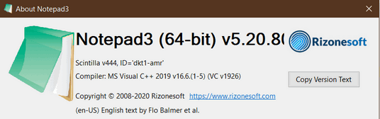 Notepad3 always try to write the settings file on exit · Issue #2461 · rizonesoft/Notepad3 · GitHub