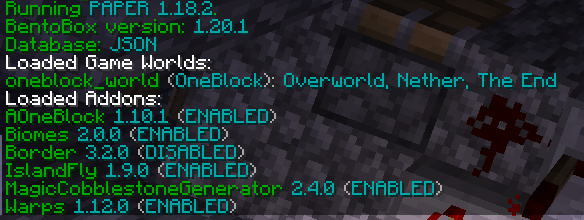 water spawns on the block if there is already water · Issue #265 · BentoBoxWorld/AOneBlock · GitHub