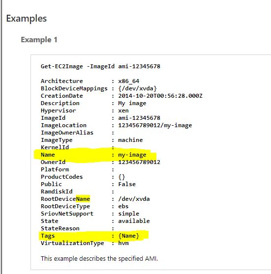 Get-EC2volume -name attribute and EC2 Console · Issue #221 · aws/aws-tools-for-powershell · GitHub
