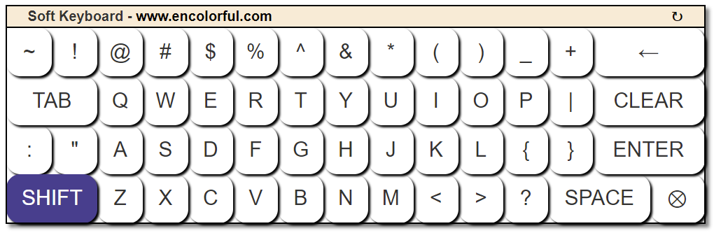 GitHub - iserfj/softkeyboard: A simple web soft keyboard