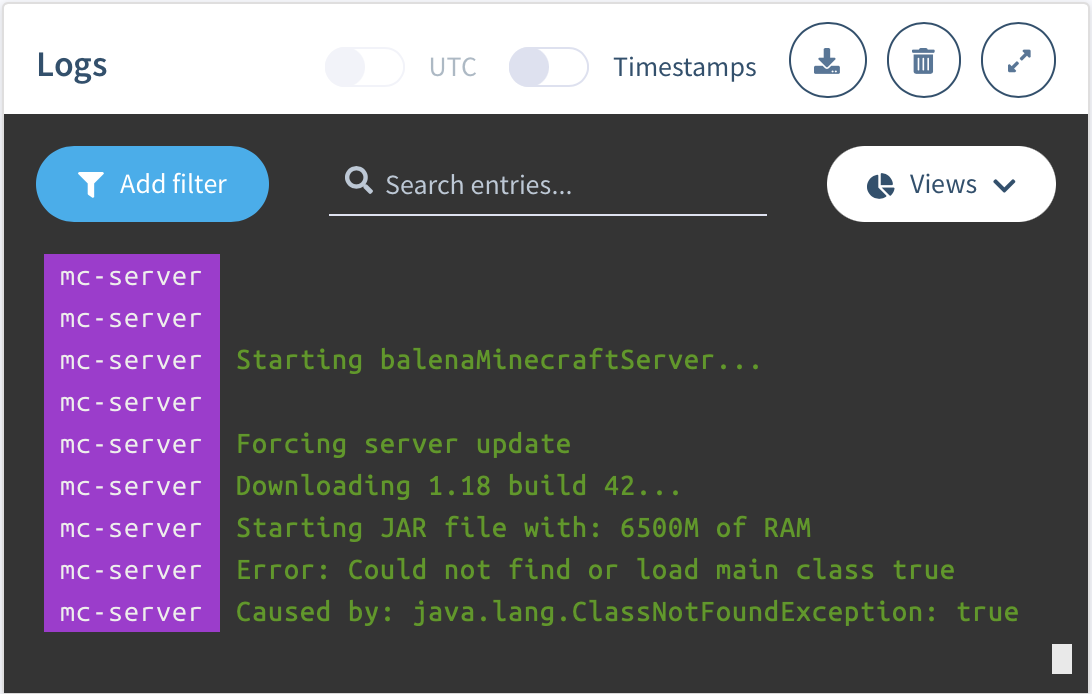 Bug Server Error On Boot · Issue 179 · Alexprogrammerdebalena Minecraft Server · Github 3530