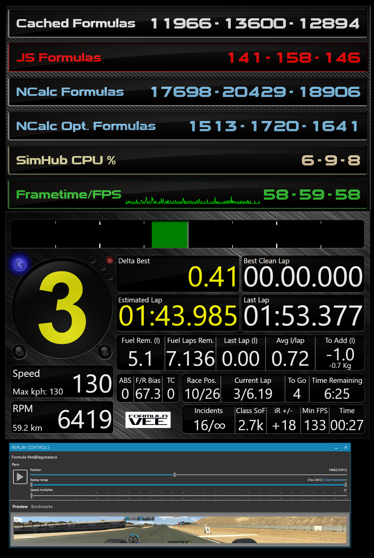 Dash Studio - Repetitions and visibility · Issue #593 · SHWotever/SimHub · GitHub