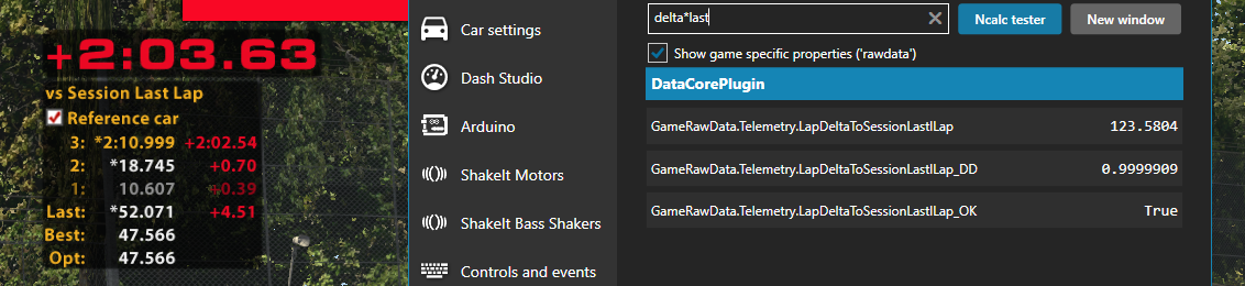 #Lap Delta to Last Lap" Rawdata Always Empty on iRacing · Issue #599 · SHWotever/SimHub · GitHub