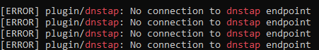 [plugin/dnstap]: No connection to dnstap endpoint · Issue #5954 · coredns/coredns · GitHub
