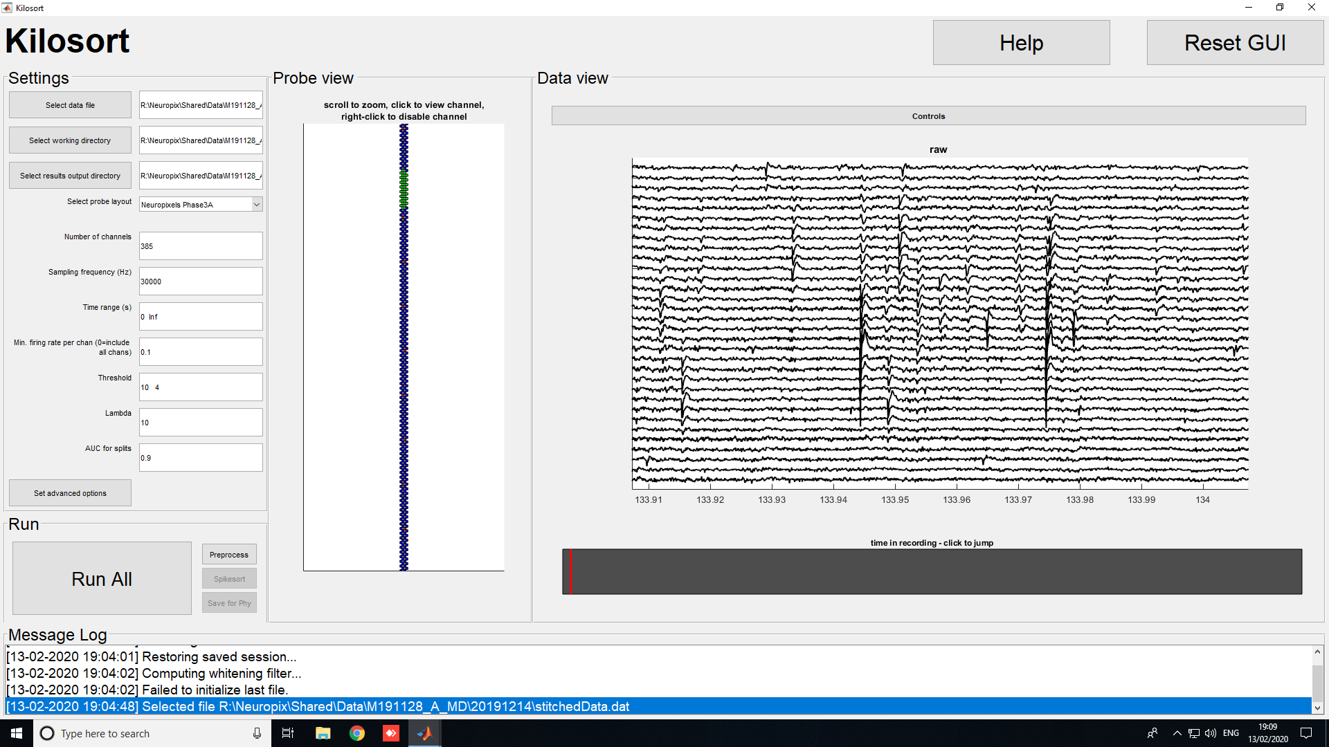 Error using gpuArray/subsasgn · Issue #178 · MouseLand/Kilosort · GitHub