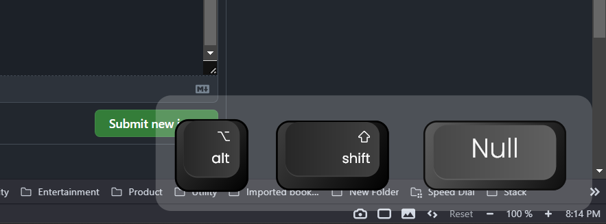 Null key appears with shortcut · Issue #88 · mulaRahul/keyviz · GitHub