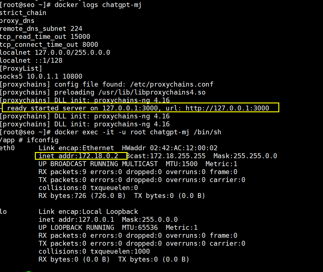 v2.0.0添加代理后不能正常启动（docker布署） · Issue #76 · Licoy/ChatGPT-Midjourney · GitHub