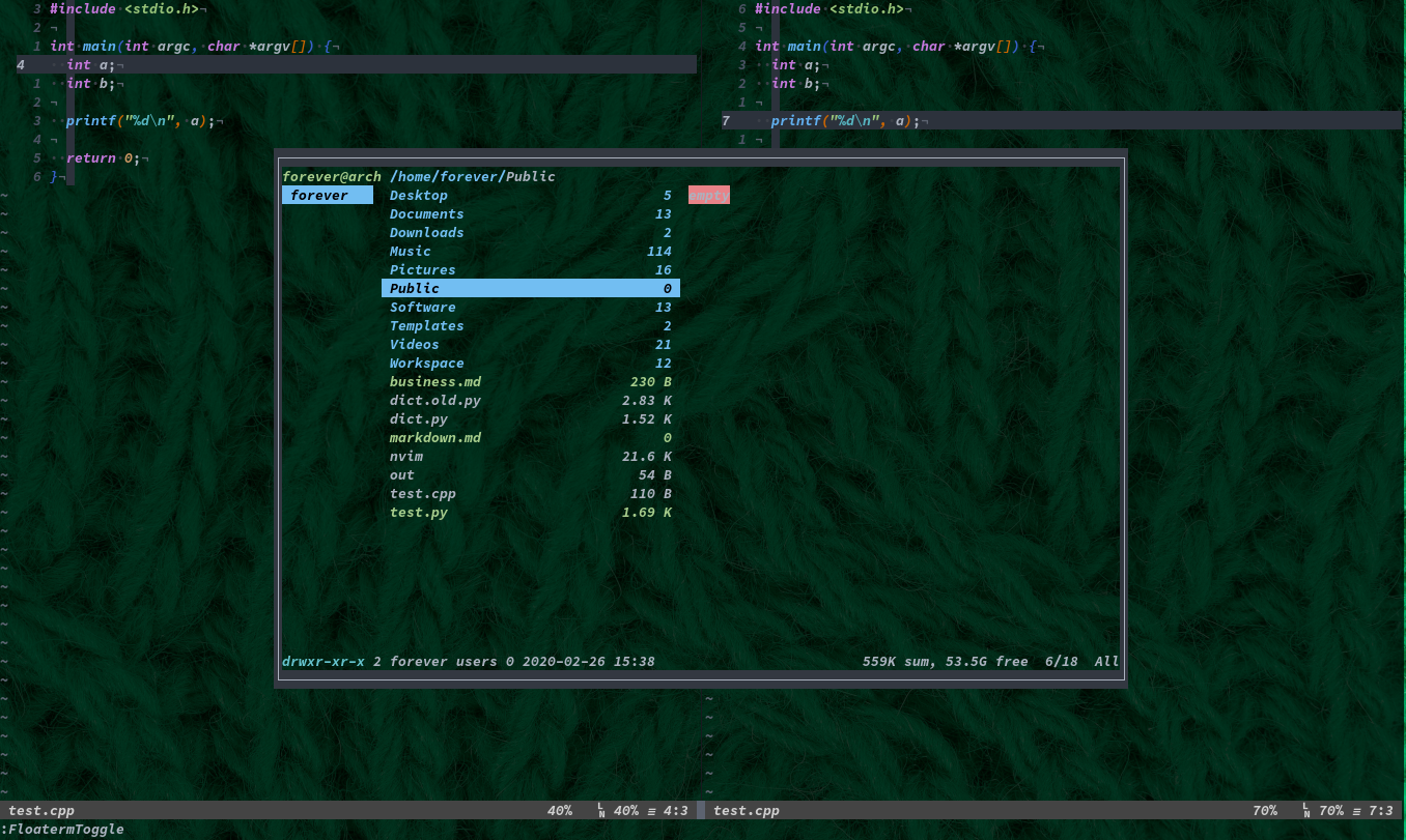 [Feature Request] Please support open coc-explorer in current window ...