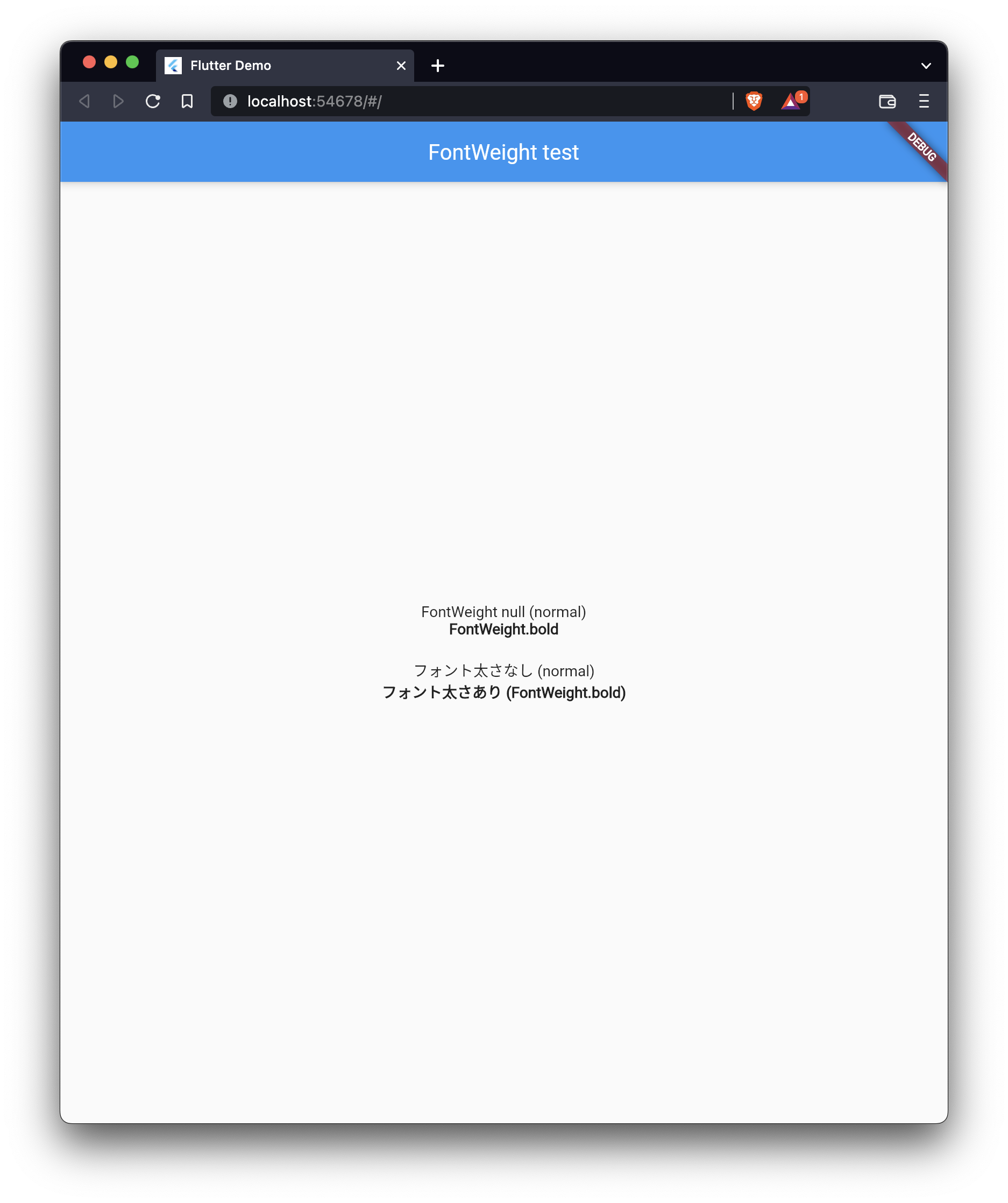 Fontweightbold In Macos Is Not Functioned Correctly · Issue 110469 · Flutterflutter · Github 