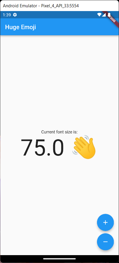 Emoji gets huge after font size threshold · Issue #110726 · flutter/flutter · GitHub