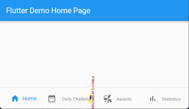 BottomNavigationBarItem label overflow with BottomNavigationBarLandscapeLayout.linear · Issue ...