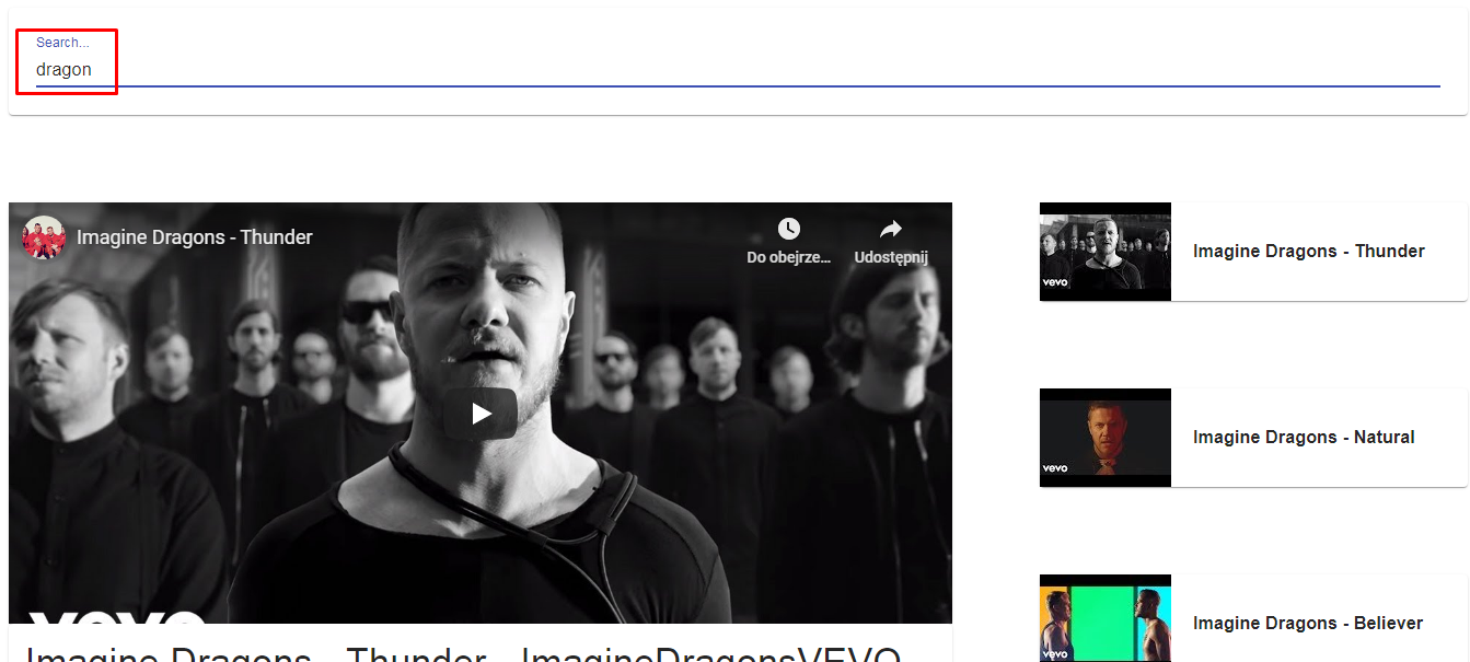 GitHub - DawidRynkal/YouTube-clone